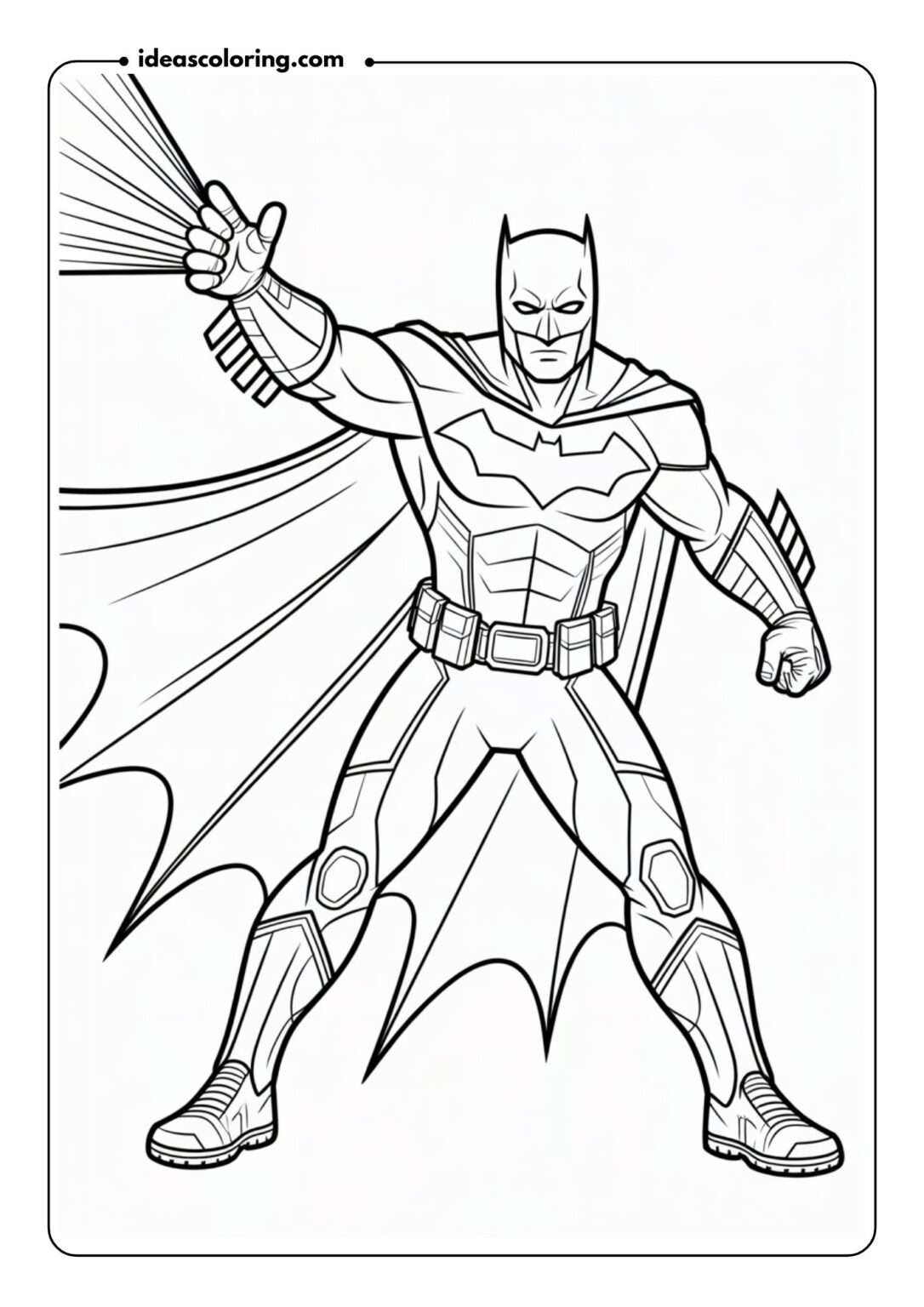100+ Free Batman Coloring Pages (Printable PDF)
