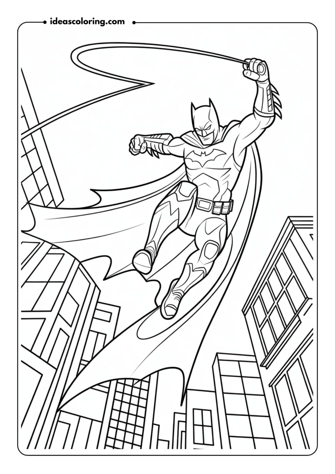 100+ Free Batman Coloring Pages (Printable PDF)