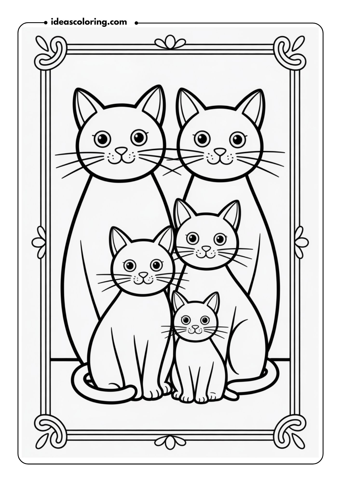 100+ Free Cat Coloring Pages (Printable PDF)