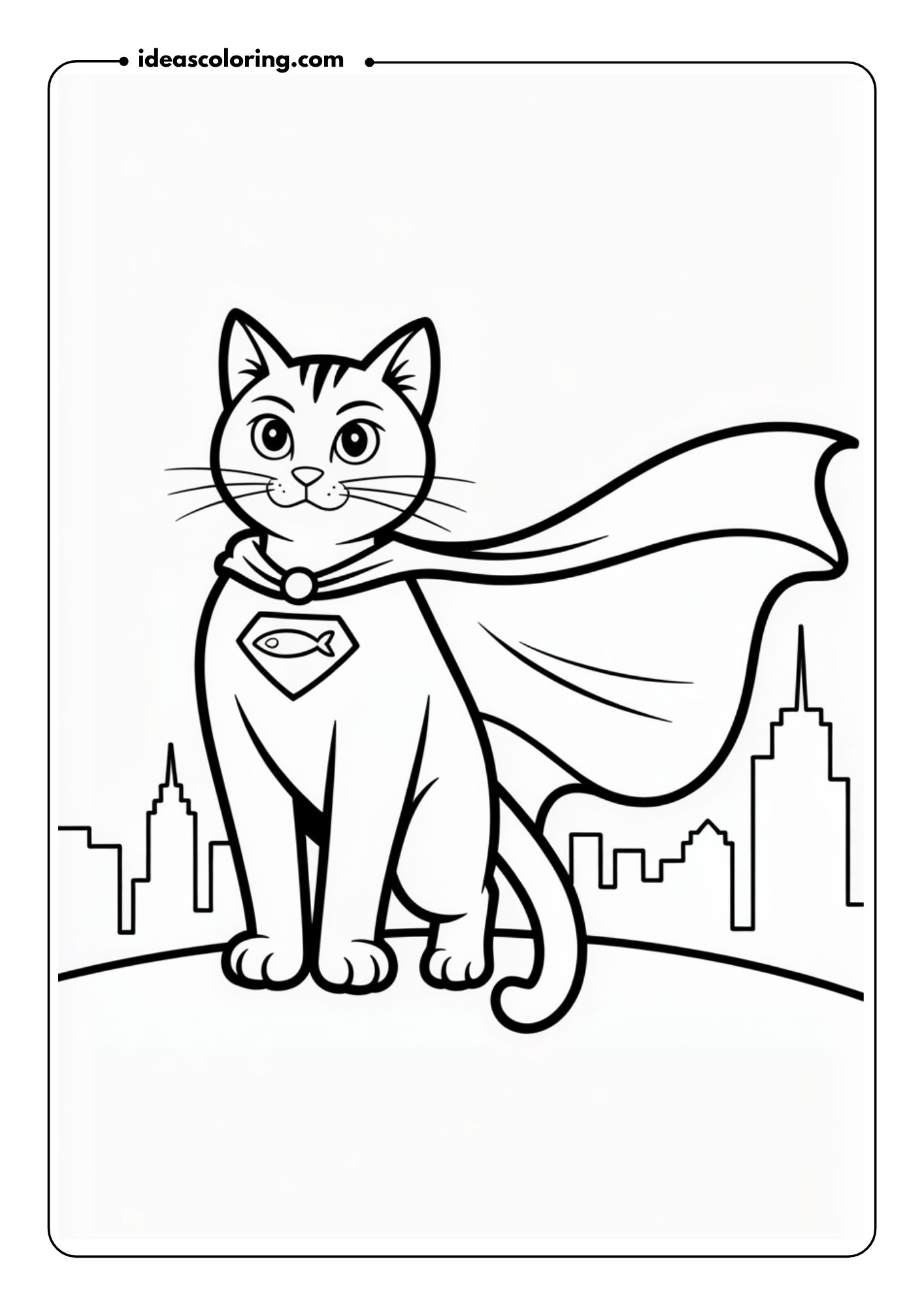 100+ Free Cat Coloring Pages (Printable PDF)