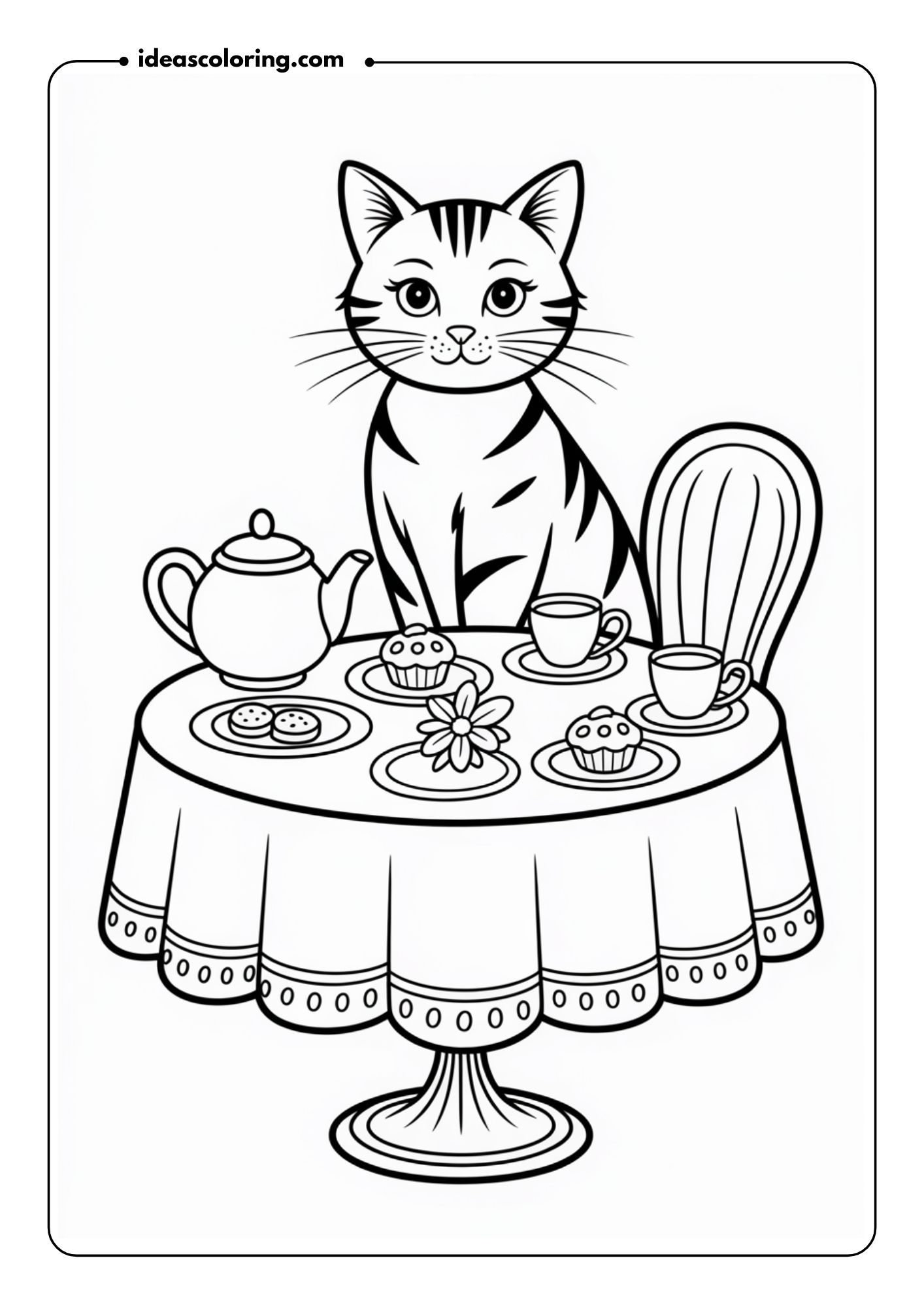 100+ Free Cat Coloring Pages (Printable PDF)