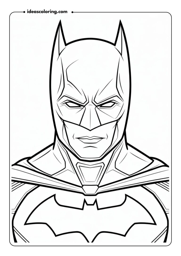 100+ Free Batman Coloring Pages (Printable PDF)