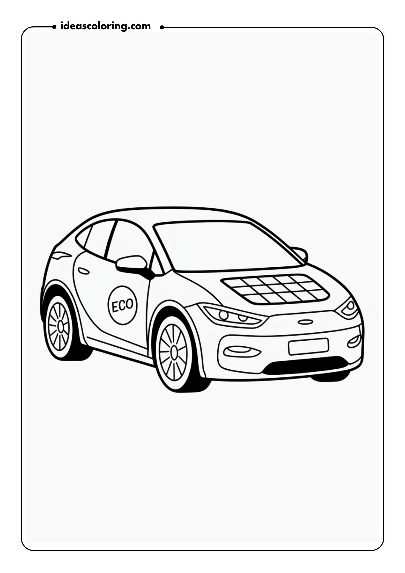 101+ Free Car Coloring Pages (Printable PDFs for Kids & Adults)