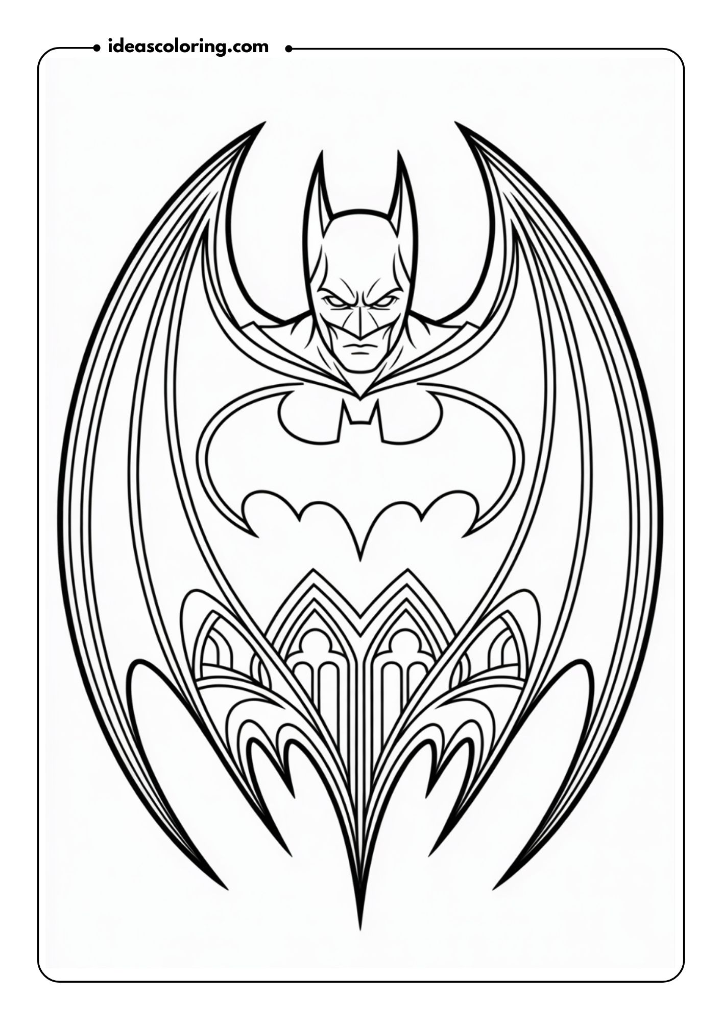 100+ Free Batman Coloring Pages (Printable PDF)