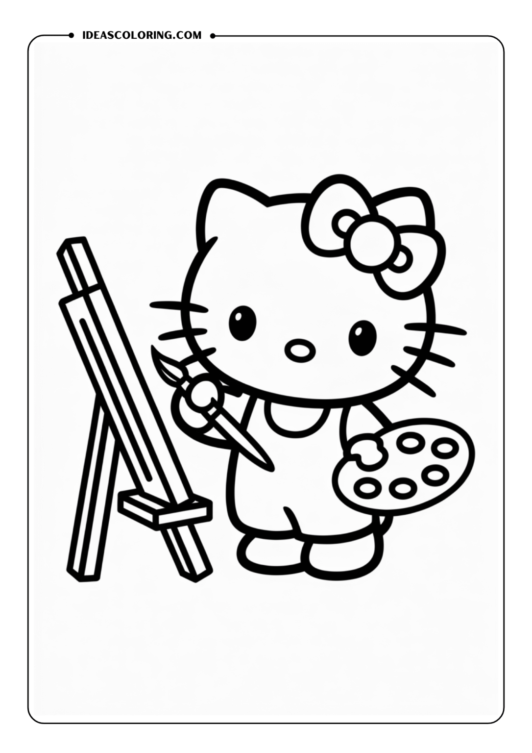 80 Hello Kitty Coloring Pages - Free Printable PDFs for Kids