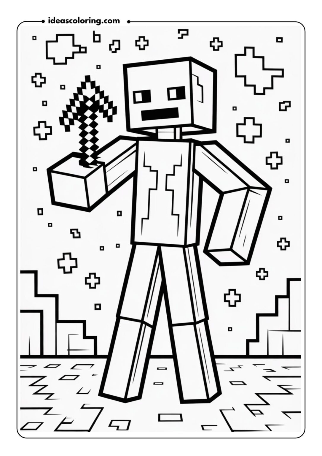 Minecraft Coloring Pages (50+ Free Printable PDF)