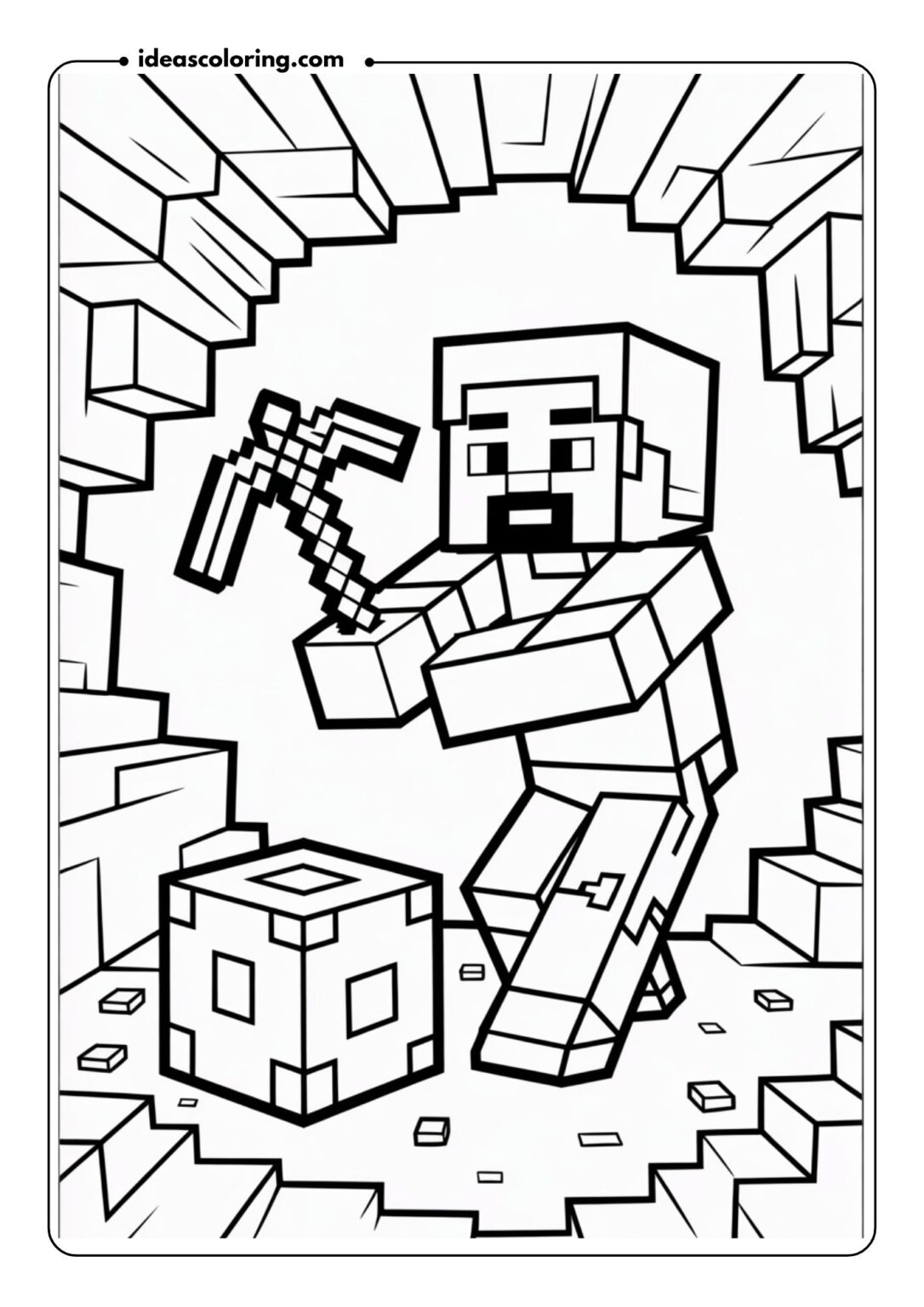 Minecraft Coloring Pages (50+ Free Printable PDF)