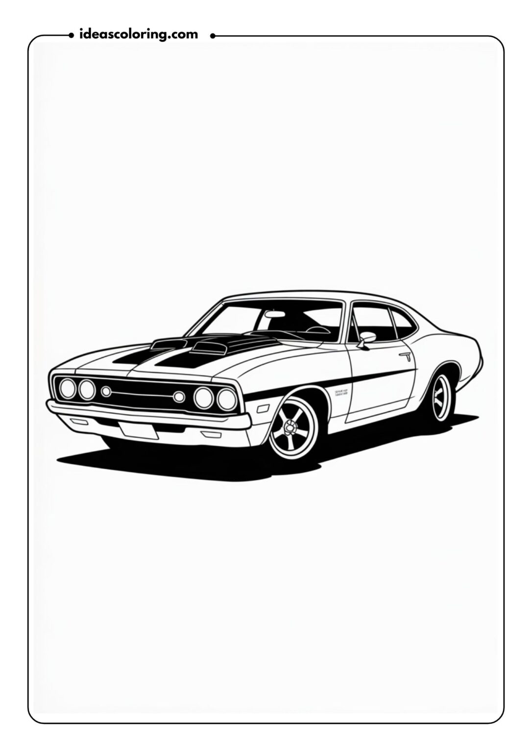 101+ Free Car Coloring Pages (Printable PDFs for Kids & Adults)