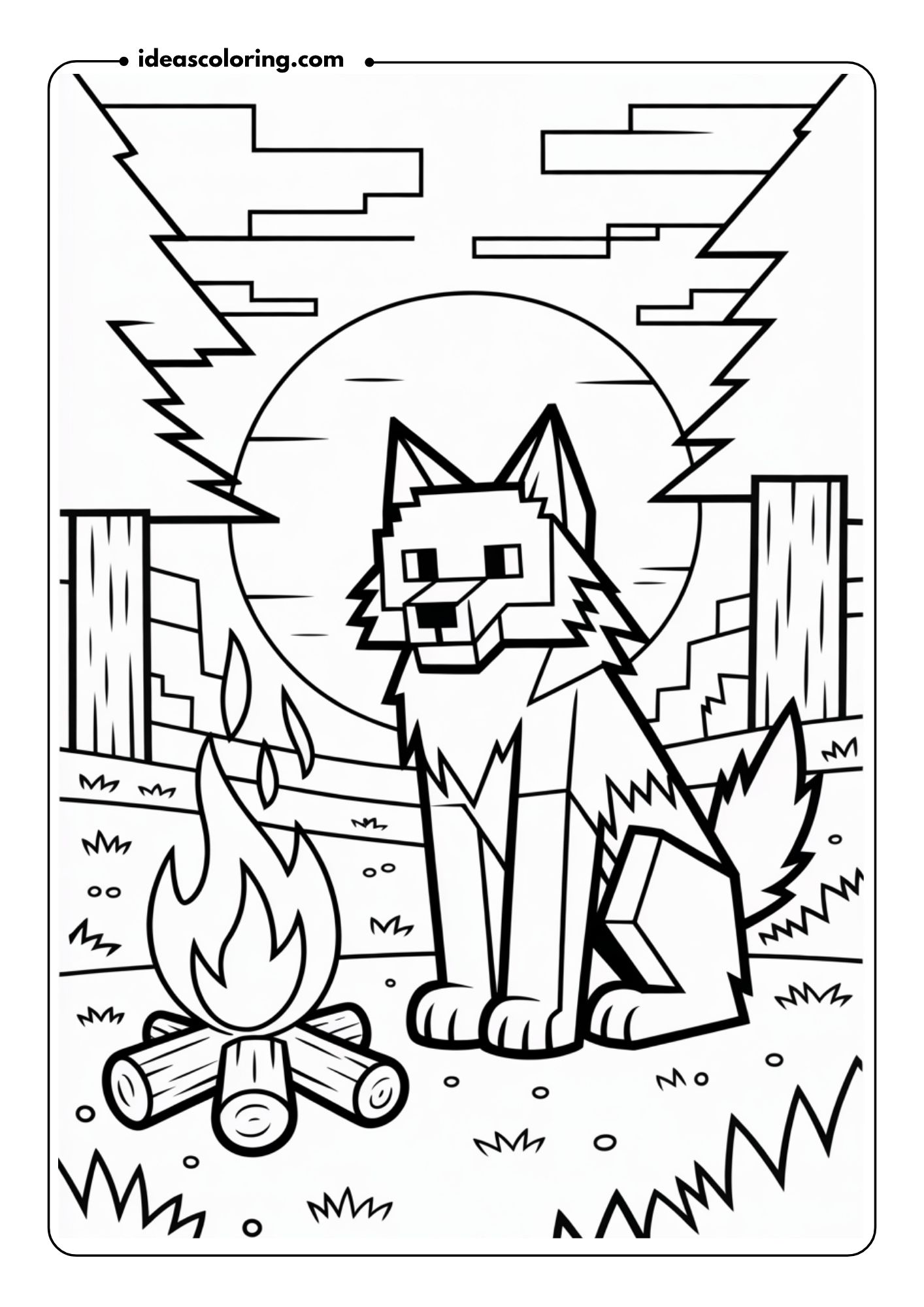 Minecraft Coloring Pages (50+ Free Printable PDF)
