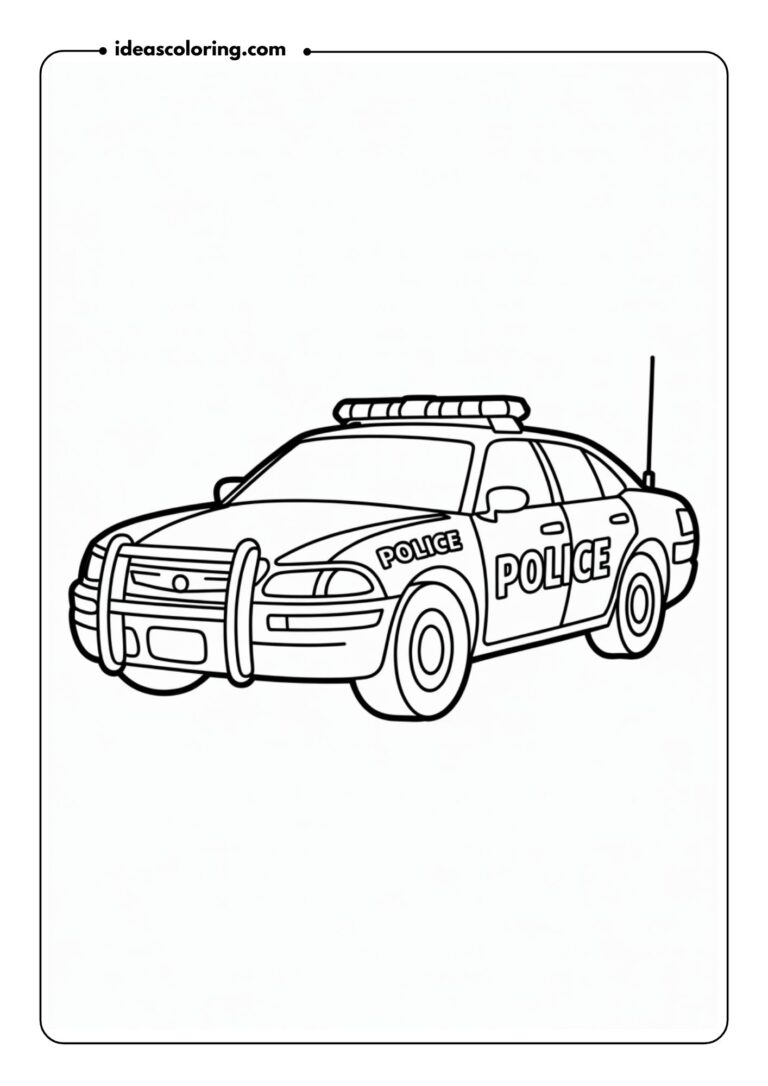 101+ Free Car Coloring Pages (Printable PDFs for Kids & Adults)