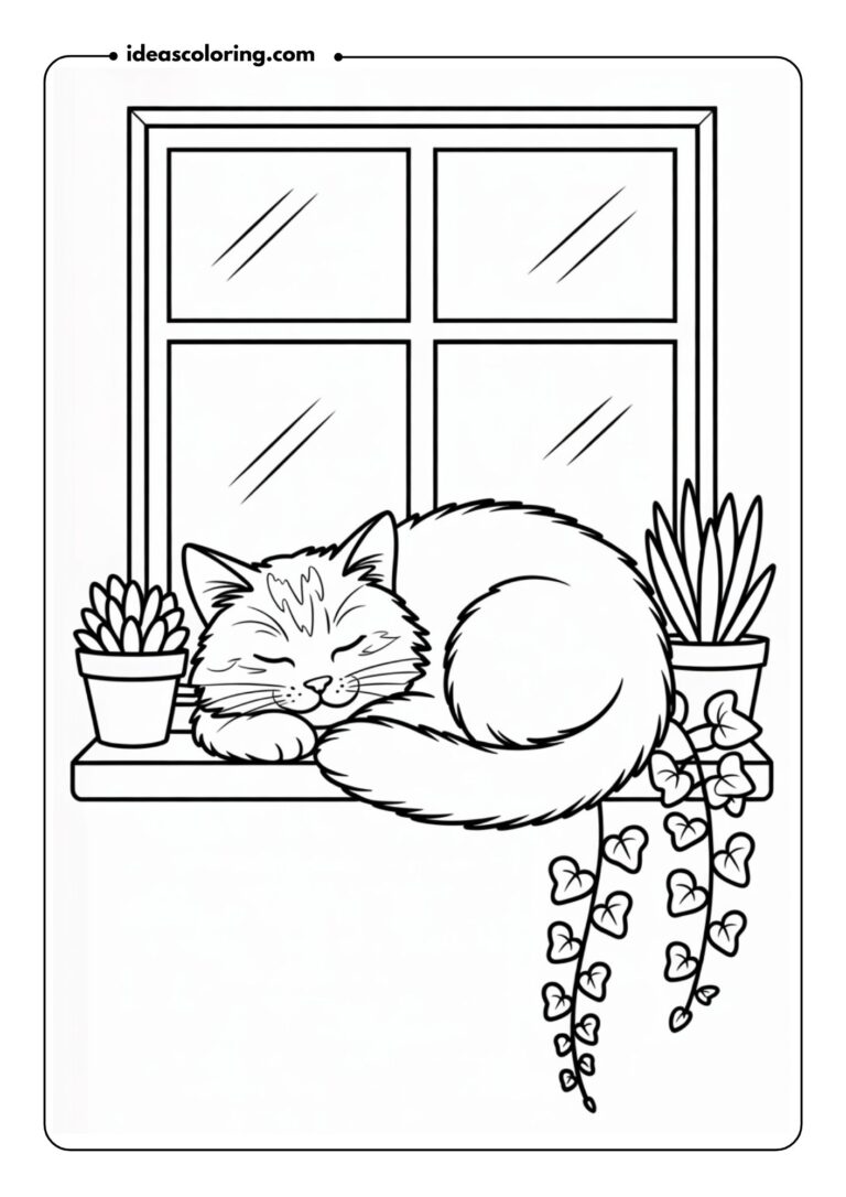100+ Free Cat Coloring Pages (Printable PDF)