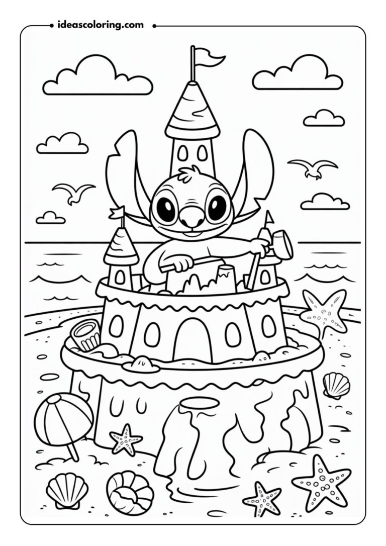 100+ Free Printable Stitch Coloring Pages (PDF)