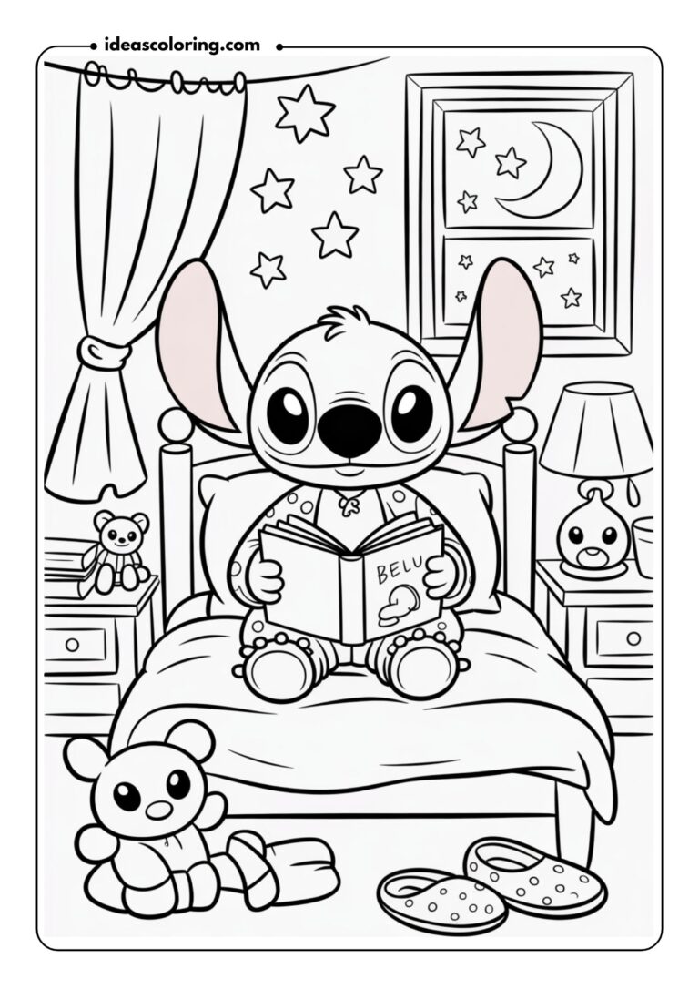 100+ Free Printable Stitch Coloring Pages (PDF)