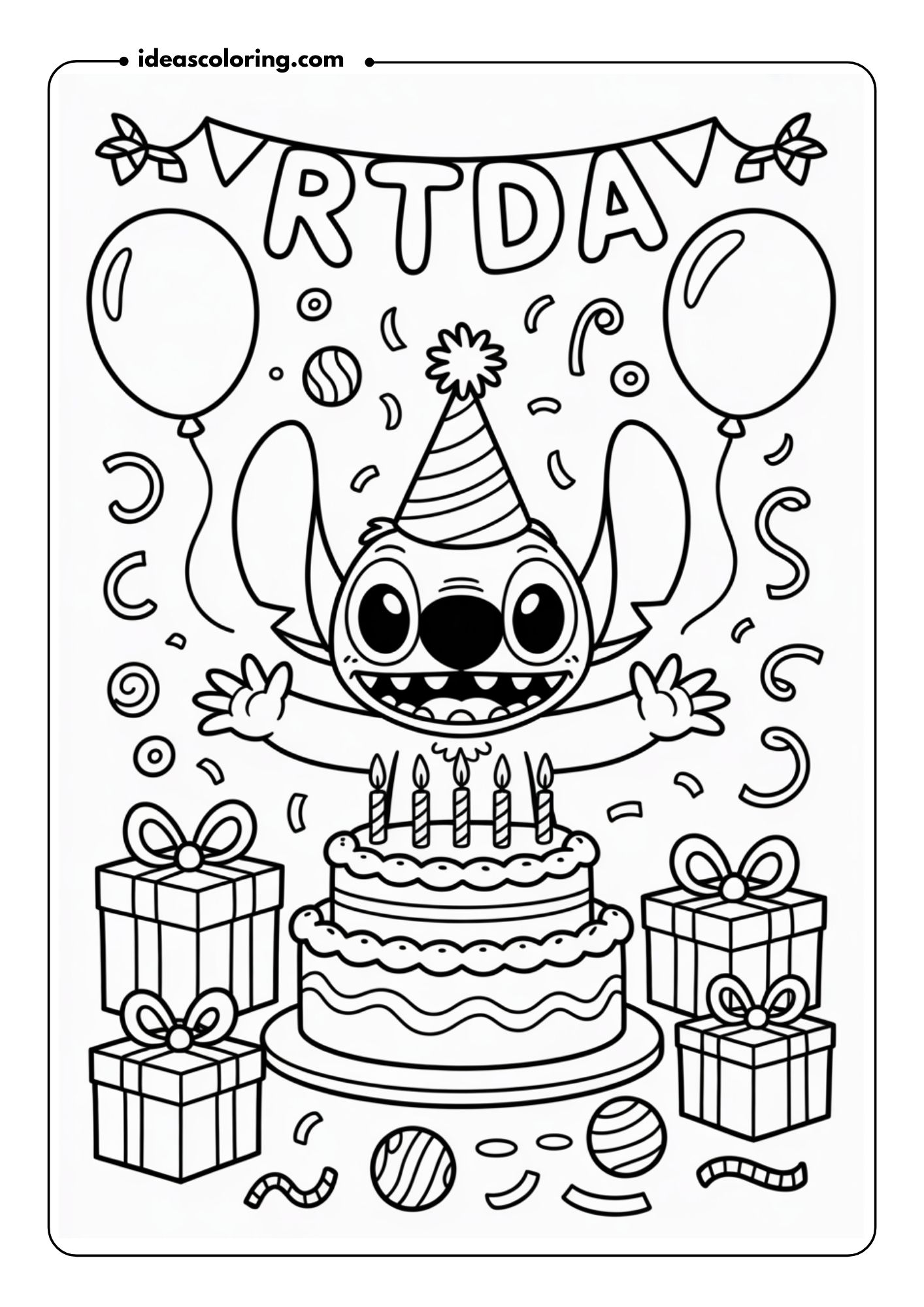 100+ Free Printable Stitch Coloring Pages (PDF)