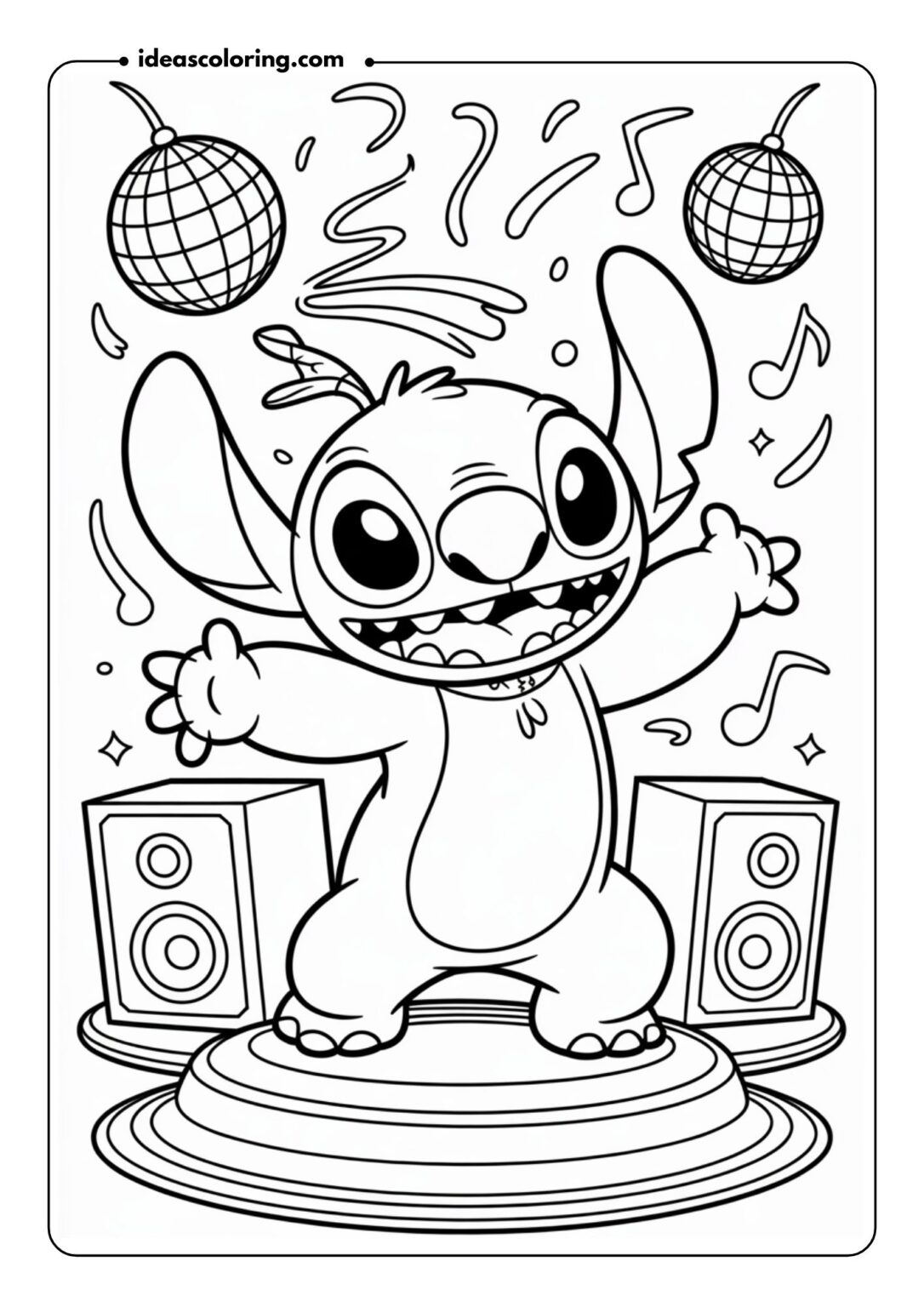 100+ Free Printable Stitch Coloring Pages (PDF)