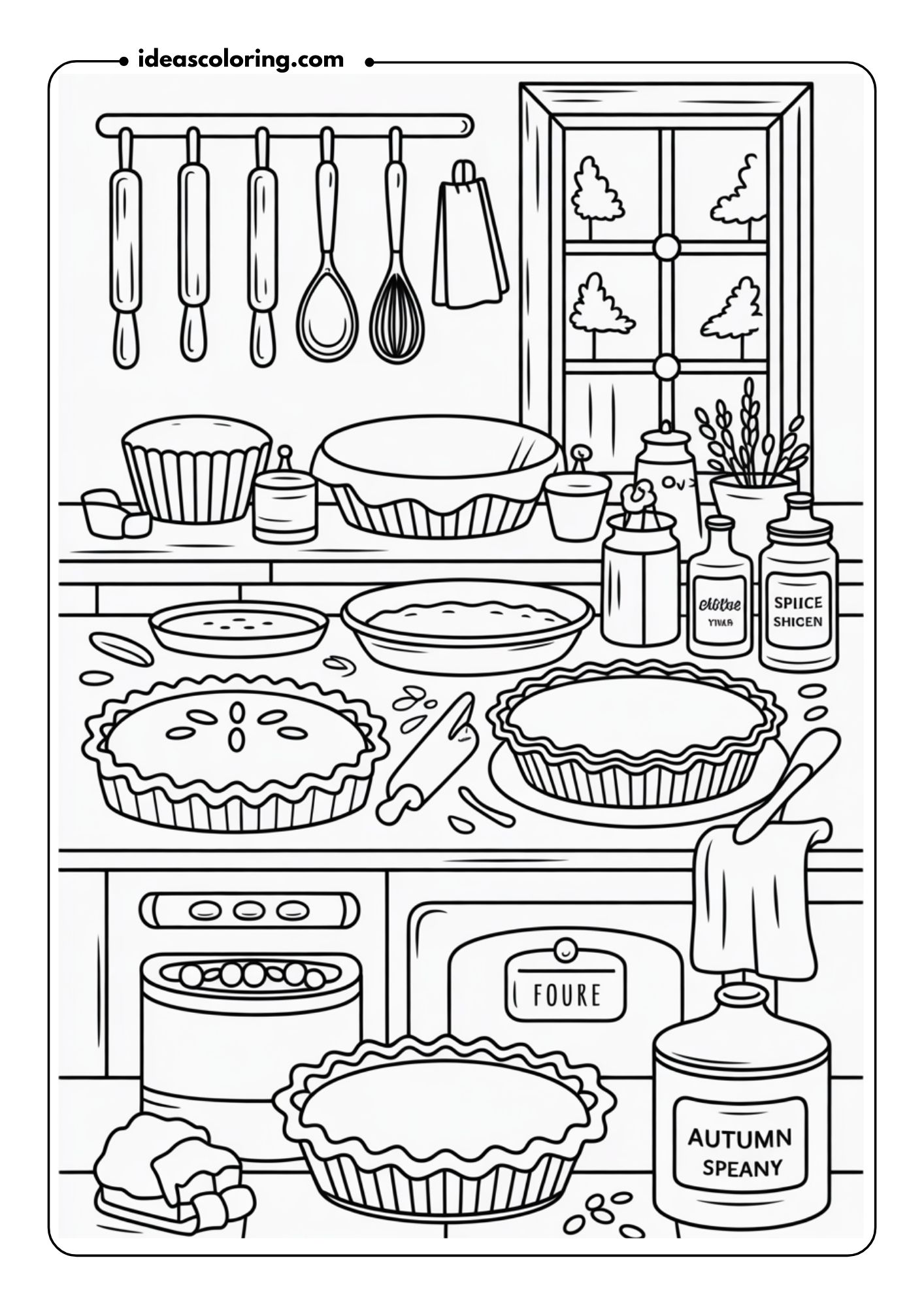 Download 50+ Free Thanksgiving Coloring Pages