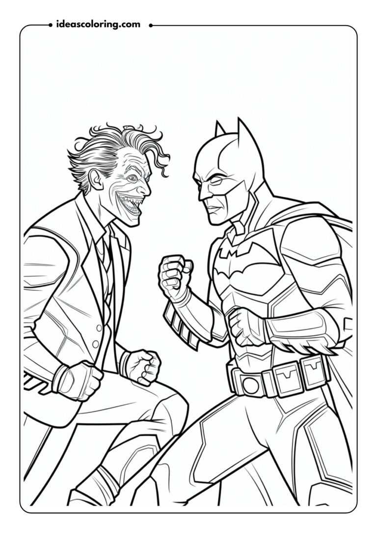 100+ Free Batman Coloring Pages (Printable PDF)