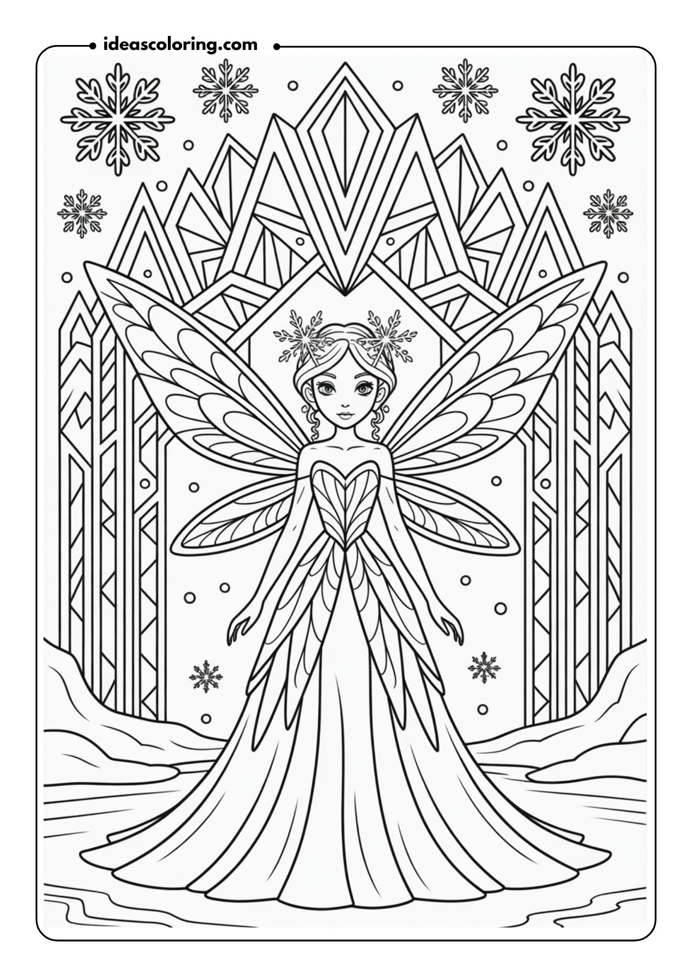 +50 FREE Fairy Coloring Pages - Printable & Cute Designs