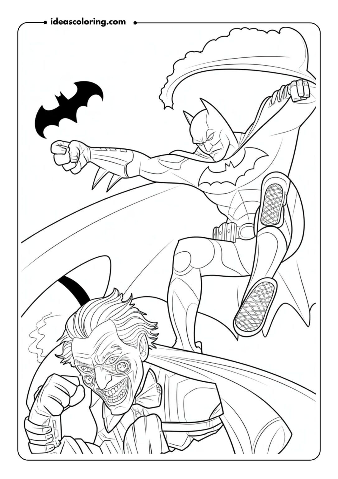 100+ Free Batman Coloring Pages (Printable PDF)