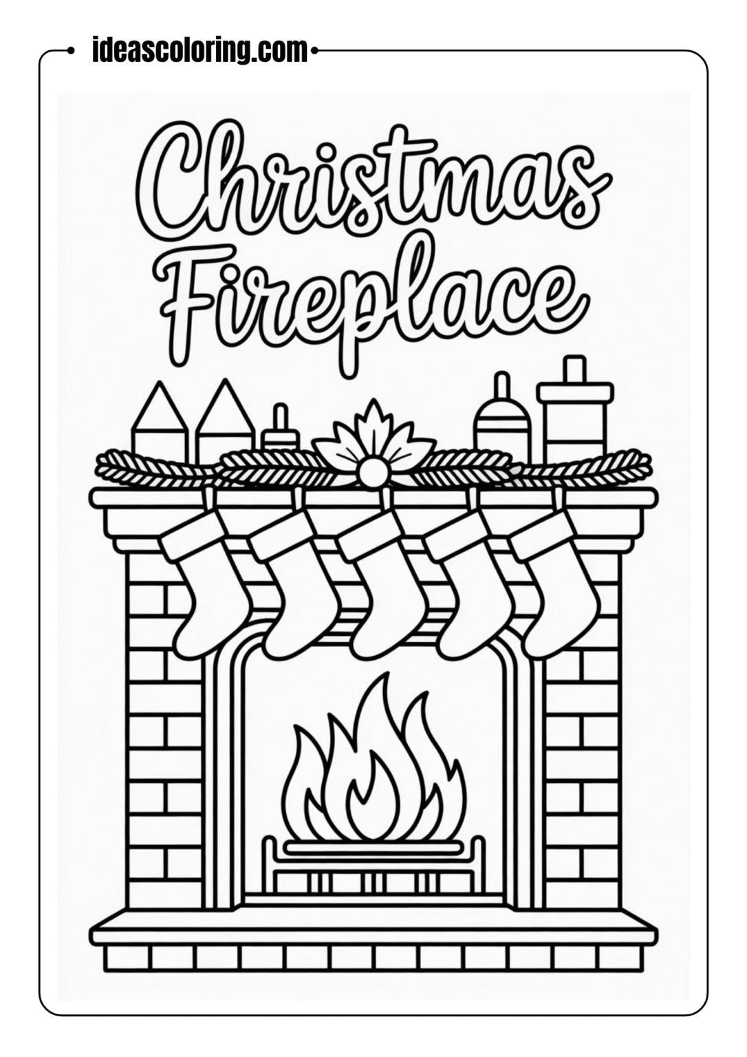 + 50 Free Christmas Coloring Pages: Printable free pdf