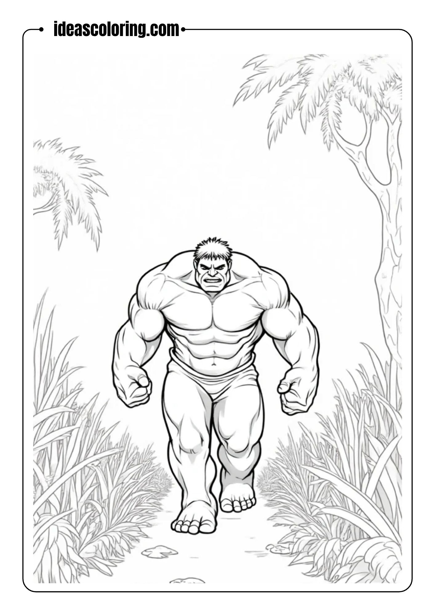 Hulk Coloring Pages (Free PDF Printables) - Ideas Coloring