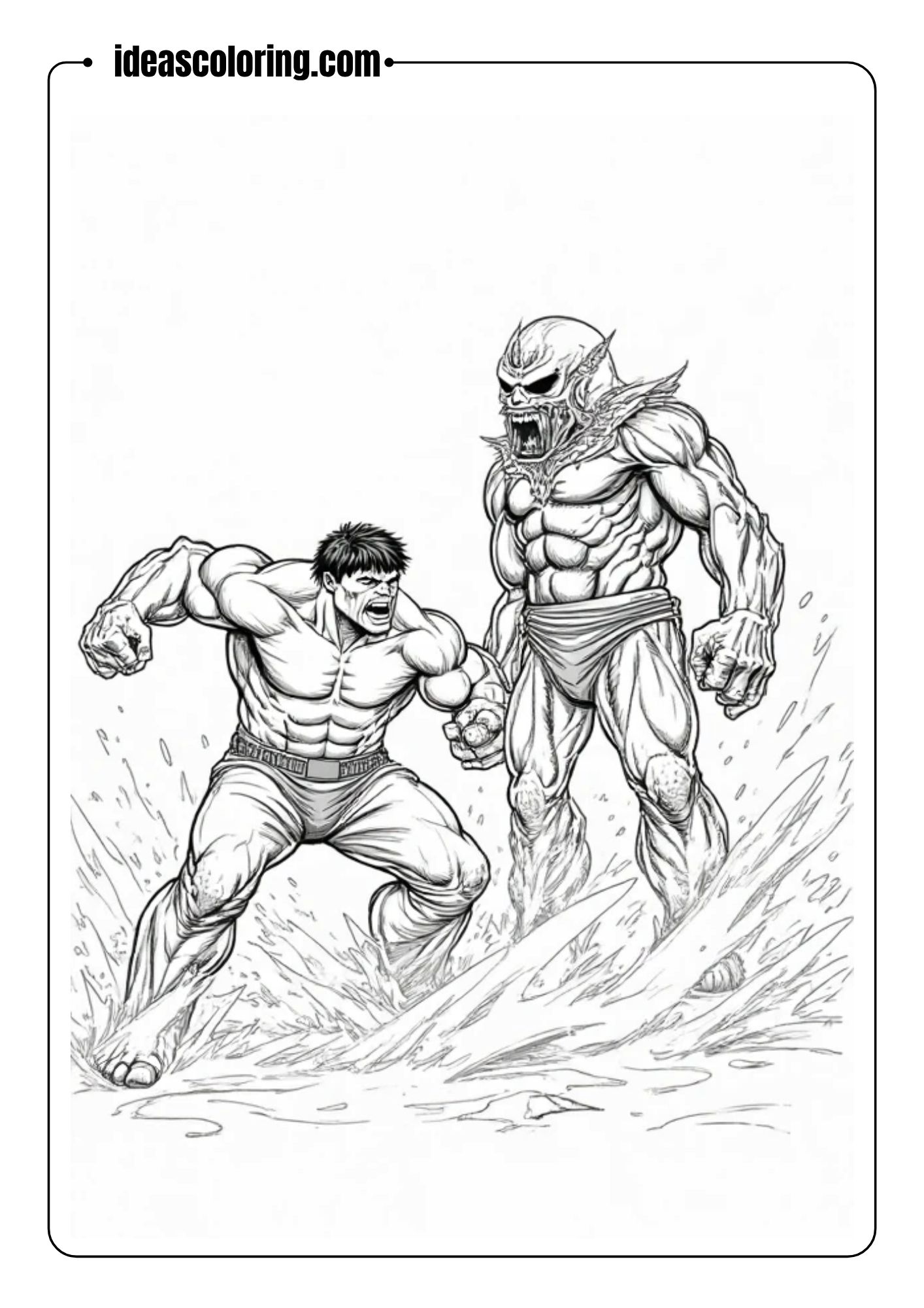 Hulk Coloring Pages (Free PDF Printables) - Ideas Coloring