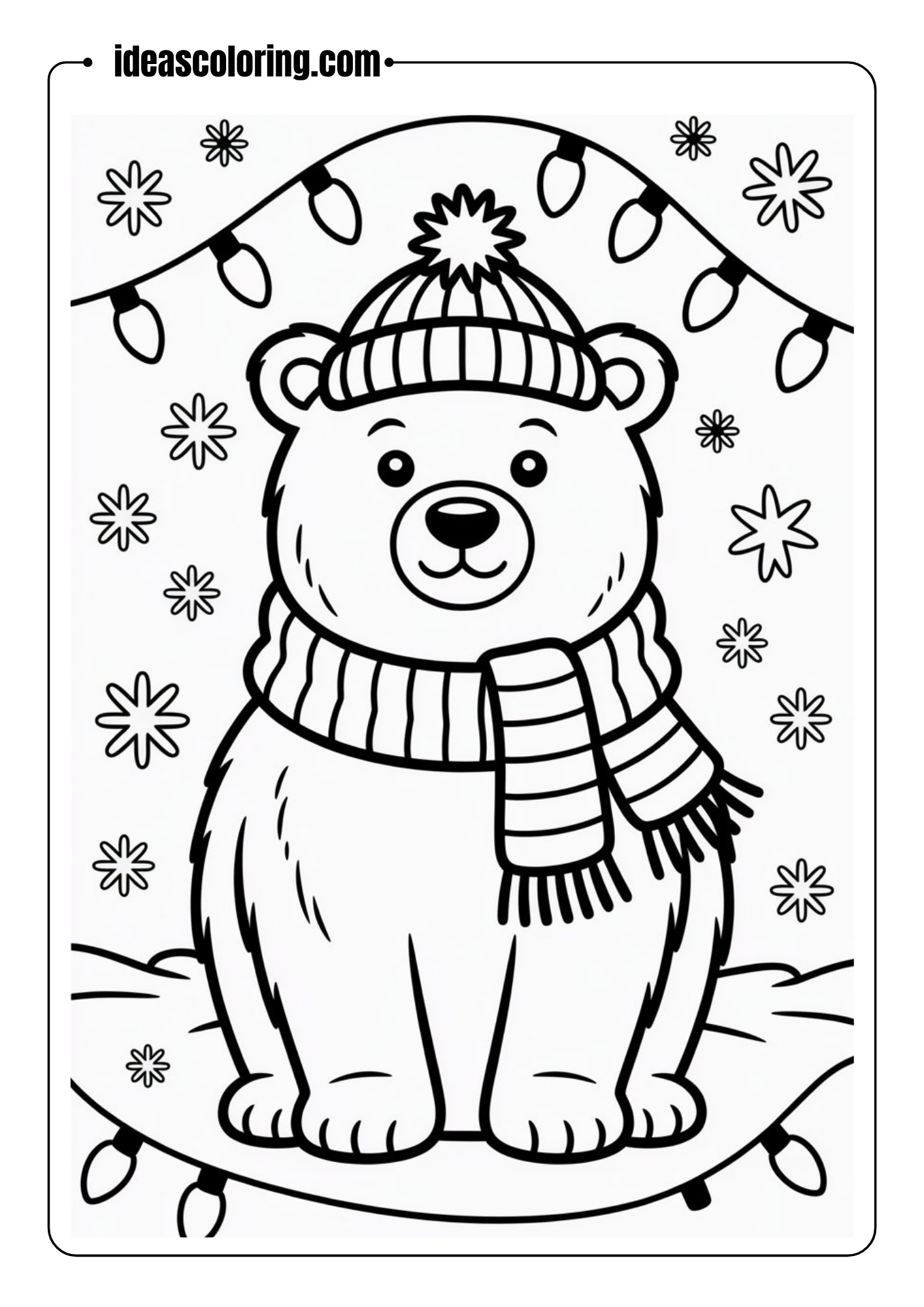 + 50 Free Christmas Coloring Pages: Printable free pdf